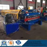 China Corrugated Iron Sheet Roofing Tile Making Machine Color Steel Sheet Roll Forming Machine for sale