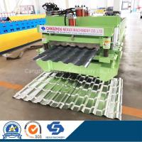 China Metal Wave Tile Mabati Bamboo Prime Roof Sheet Roll Forming Machine for Africa for sale