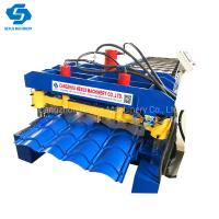 China Versatile Sheet Glazed Tile Orientile Roof Sheet Roll Forming Machine for sale
