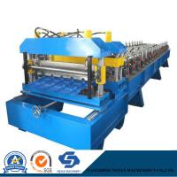China Steel Tile Metal Roof Sheet Roll Forming Machine for sale