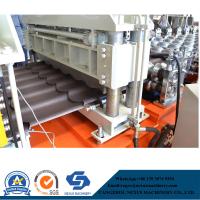 China Step Section Roof Tile Making Cold Roll Forming Machine for sale