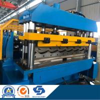 China China Machinery Galvanized Metal Glazed Tile Sheet Metal Roof Roll Forming Machine Price for sale