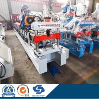 China Color Steel Galvanized Roofing Roof Wall Ridge Cap Tile Roll Forming Making Machine for sale