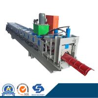 China Auto Aluminum Roofing Ridge Cap Making Machine Manufacturer for sale