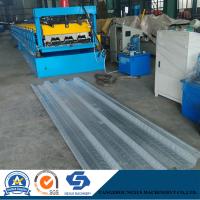 China 1250mm Coils Width Steel Floor Decking Roll Forming Machine Price with Best Quality for sale