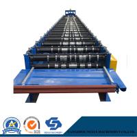 China Floor Decking Roll Forming Machine Metal Steel Foor Tile Making Machine for sale