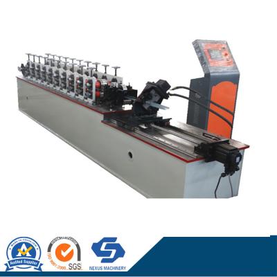 China Drywall Metal Stud and Track Furring Baffle Ceiling Channel Light Steel Keel Profile Making Equipment Roll Forming Machine for sale