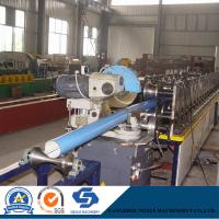 China Valli Rain Water Downspout Steel Tube Downpipe Roll Forming Machine for sale