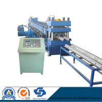 China Construction Building Material Delta PLC and Inverter PLC Metal Highway Guardrail Fence Sheet Roll Forming Machine for sale