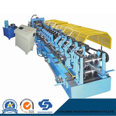 China C and Z Purlin Steel Channel Fast Quick Change Fully Automatic 80-300mm Cold C Z Purlin Roll Forming Machine for sale