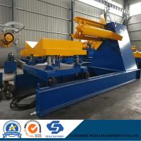 China Motorized Unwind Shaft Sheet Metal Coil Steel Strip Mandrel Uncoiler Manual Decoiler for Press Machine for sale