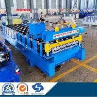 China Ibr Roof Metal Steel R Panel Roll Forming Machine for sale