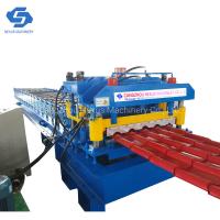 China Ibr and Q Tile Roof Sheets Roll Forming Machine to Zimbabwe for sale