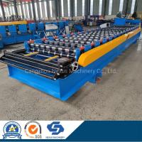China 6 Ribs Roof Sheet Roll Forming Line Mutiple Rib Roofing Sheeting Making Machinery Export to India for sale