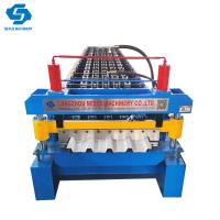 China Trimflute Sheet Roof Roll Forming Machine Steel Box Profile Making Machines for Kenya for sale