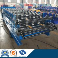 China Classic Rib/Diamond Rib Roof Sheet Roll Forming Machine for Canada Market for sale