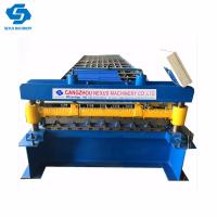 China Fully Automatic Steel Metal Sheet with 7 Rib Roof Panel Rolling Forming Machine for sale