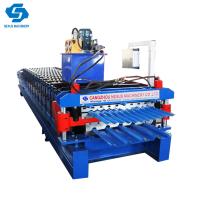 China Bostwana Ibr 686 Roofing Roll Forming Machine Zimbabwe Corrugated Sheet Making Machine for sale