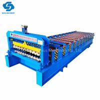 China 750 Metal Wall Panel Sheet Roll Forming Machine Steel Roof Sheeting Making Machine for sale