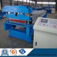 China 1064 Half Round Water Wave Corrugated Roof Panel Roll Forming Machine for sale