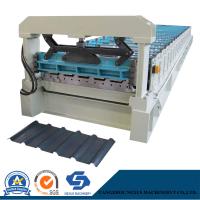 China Metal Roof Ibr Sheeting Roll Forming Machine for 0.3 - 0.8mm Material Thickness for sale