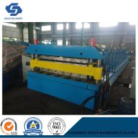China Roof and Wall Roll Former Trapzoidal Roof Panel Roll Forming Machine for sale