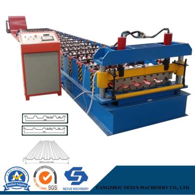 China Ibr Roof Panel Roll Former Equipment Roofing Sheet Roll Forming Making Machine for sale