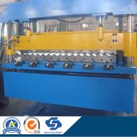 China Color Steel Corrugated Plate Metal Roofing Roll Forming Machine for Price for sale