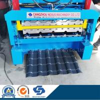 China Double Layer Glazed Tile&Trapezoid Sheet Roll Forming Machine for sale