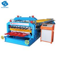 China Metal Roll Forming Machine/Step Tile Roof Roll Forming Machine for sale