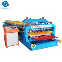 China Metal Roll Forming Machine/Step Tile Roof Roll Forming Machine for sale
