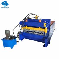 China Versatile Sheet Roll Forming Machine Roof Qtile Roman Design Making Machine for Kenya for sale