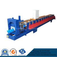 China High Speed Prepainted Steel Roof Tile Ridge Cap Roll Forming Machine for sale