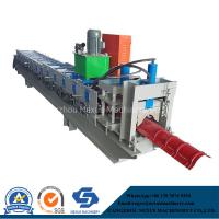China Nexus High Speed Prepainted Steel Roof Tile Ridge Cap Roll Forming Machine for sale