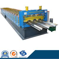 China Yx106-250-750 CNC Floor Decking Panel Steel Metal Roll Forming Machine for Building Construction for sale