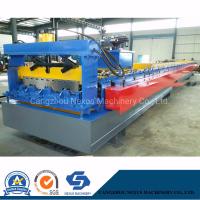 China Floor Deck Roll Forming Machine Metal Decking Sheet for G550 High Grade PPGI PPGL for sale