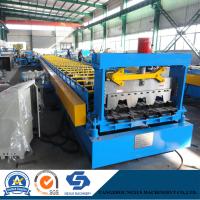 China Metal Steel Floor Decking Panel Roll Forming Machine for sale