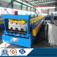 China Metal Steel Floor Decking Panel Roll Forming Machine for sale