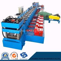 China Two Wave Highway Guardrail Roll Forming Machine with Fast Work Speed for sale