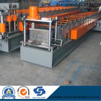 China 80 to 300 mm Steel Strip Cold Roll Former C Z Purlin Roll Forming Machine with PLC Control for sale