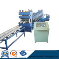 China Construction Building Material Delta PLC and Inverter PLC Metal Highway Guardrail Fence Sheet Roll Forming Machine for sale