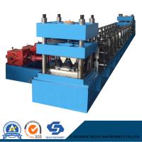 China Highway Safety Road Crash Barrier Roll Forming Machine for sale