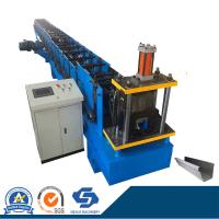 China Aluminum Rain Water Gutter Making Machine/Galvanized Gutter Roll Forming Machinery for sale