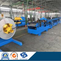 China Automatic Steel Tile Making Machine Type Galvanized Steel C Z Purlin Roll Forming Machine for sale
