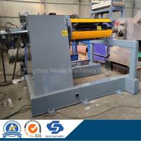 China 5t 8t 10t Hydraulic Decoiler Automatic Uncoiler Machine Without Car for sale