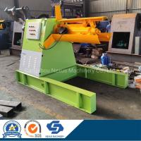 China Electric Metal Coil Uncoiler Decoiler Hydraulic Decoling Machine with 5t/8t/10t Capacity for sale