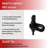 China Front Right ABS Wheel Speed Sensor 4670A590 for Mitsubishi Outlander GF/ZJ/ZK 2012–2022 for sale