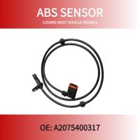 China A2075400317 Aftermarket Wheel Speed Sensor Compatible with Mercedes-Benz C/E/CLS Class 2009–2016 Rear Both Sides for sale