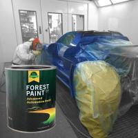China Car Enamel Leveling Auto Paint 1k Solid Color Basecoat for sale