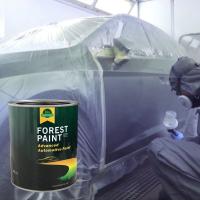 China Automotive Topcoat 1k Acrylic Car Auto Refinish Paints Solid Coat Standard Green for sale